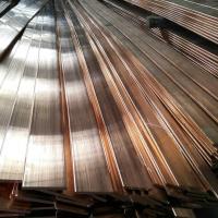 China TU1 Copper Flat Bar C10200 Oxygen-free Copper Flat Bar &Round Bar for sale