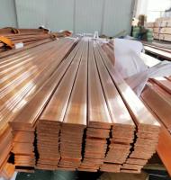 China C11000 Copper Flat Bar T2 Red Copper Flat Strip JIS C1100 for Structure for sale