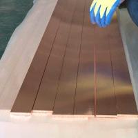 China Red 6m Copper Flat Stock Grade C11000 C1100 CU-ETP T2 for sale