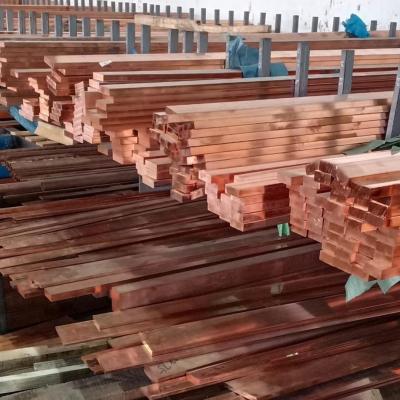 China Red 6m Copper Flat Stock Grade C11000 C1100 CU-ETP T2 for sale