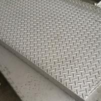 China Stainless Steel Checker Plate ASTM EN DIN AISI304 AISI316L AISI321 SS Patterns Plate for sale