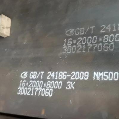 China Abrasion Resistant Steel Plate AR500 Wear Plate / AR500 Plates High Harden Plates for sale