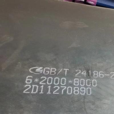 China AR600 High Hardness Wear Resistant Steel Plate 10 - 60mm Thickness NM600 / Hardox600 for sale