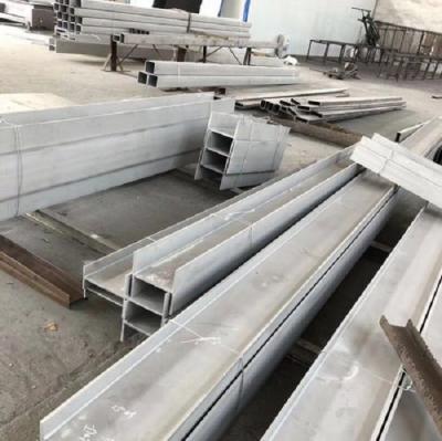 China 6m Stainless Steel H Beam Grade 304 316L 310S 321 - 100-1000mm Web Width, 8-70mm Flange Thickness for sale