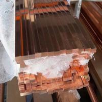China T2 Copper Plate Sheet Thickness 0.5 - 60.0mm Custom Cutting Red Copper Plate for sale