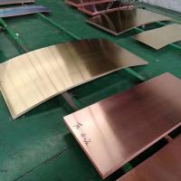 China 99.9% Pure Copper Plate Thickness 1.0 - 200mm Custom Cutting Any Size C11000 Copper for sale