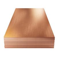 China 99.9% Pure Copper Plate Thickness 1.0 - 200mm Custom Cutting Any Size C11000 Copper for sale