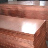 China Red Copper C11000 / T2 / C1100 Pure Copper 99.90% Plate Thickness Within 200mm for sale