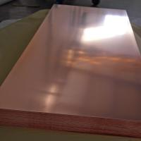 China ASTM EN DIN JIS GB Standard Copper Sheet & Plate 0.4 - 100mm Copper Soft Plate for sale