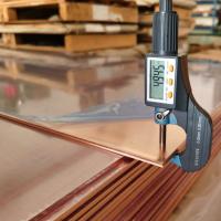 China C110 / C11000 Copper Plate & Sheet Cu Sheet Alloy Copper Thickness Within 200mm for sale