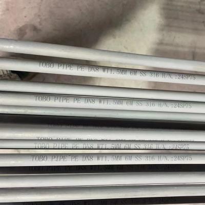 China Seamless & Welded Stainless Steel Pipe Tube 316L / 1.4404 SCH40S SCH80S SCH160S for sale