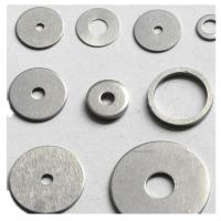 China Stainless Steel Flat Washer 1.3-2.0mm Thickness DIN SAE Standard Fender Washer for Industrial Applications for sale