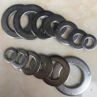 China Stainless Steel Flat Washer 1.3-2.0mm Thickness DIN SAE Standard Fender Washer for Industrial Applications for sale