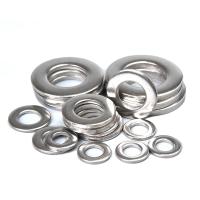 China DIN125A Stainless Steel Flat Washers M2-M40 Carbon Steel Gasket with HV100-HV300 Grade for sale