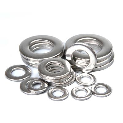 China DIN125A Stainless Steel Flat Washers M2-M40 Carbon Steel Gasket with HV100-HV300 Grade for sale