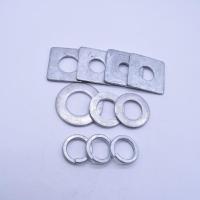 China Square Washer Zinc Plated M10-M52 Square Flat Washer Customized for sale