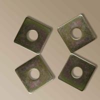 China Square Washer Zinc Plated M10-M52 Square Flat Washer Customized for sale