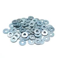 China DIN125 zinc plated grade 4 flat washer factories bolts M6-M30 Square Washers for sale