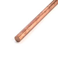 China C11000 Copper Round Bar CU-EPT Copper Bars Diameter 5 - 300mm Custom Any Length for sale
