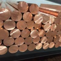 China C11000 Copper Round Bar CU-EPT Copper Bars Diameter 5 - 300mm Custom Any Length for sale