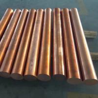 China ASTM Standard C10200 Copper Round Bar Smooth Surface Without Burr C102 Copper Rod for sale