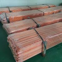 China CW004A Copper Round Bar Cu-ETP Rod Pure Copper Diameter 5 - 350mm for sale