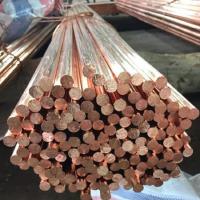 China Oxygen-Free Copper C10200 / C102 Round Copper Bar in 3m Lnegth Copper Rod for sale
