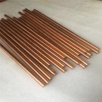 China Oxygen-Free Copper C10200 / C102 Round Copper Bar in 3m Lnegth Copper Rod for sale