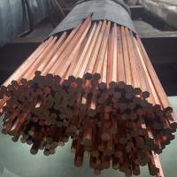 China Oxygen-free Copper C10100 / C101 Copper Round Bar Bright Bar Hot Rolled Bars for sale
