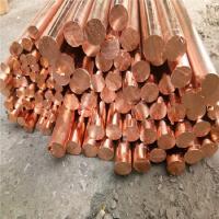 China Copper Round Bar UNS C12000 / C1220 Pure Copper 99.9% SW-Cu SF-Cu Copper Alloy for sale