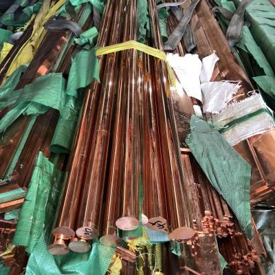 China Copper Round Bar UNS C12000 / C1220 Pure Copper 99.9% SW-Cu SF-Cu Copper Alloy for sale