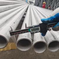 China ASTM SA312 SA213 Stainless Steel Pipe Tube / Round Shape Stainless Steel Pipe in 5.8m 6m Length for sale