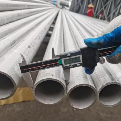 China ASTM SA312 SA213 Stainless Steel Pipe Tube / Round Shape Stainless Steel Pipe in 5.8m 6m Length for sale