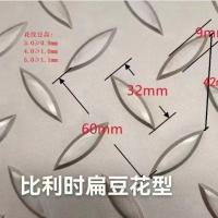 China AISI 304 Smooth Backside Anti-Slip stainless steel checkered plate From TISCO for sale