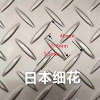 China AISI 304 Smooth Backside Anti-Slip stainless steel checkered plate From TISCO for sale