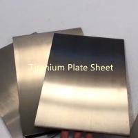 China ASTM B265 GR1 GR2 GR3 GR4 Titanium Plate Pure Titanium Sheet for Industrial for sale