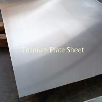 China ASTM B265 / SB265 Titanium Sheet and Plate Thickness 0.3 - 6.0mm 8.0 - 100mm Custom Any Size for sale