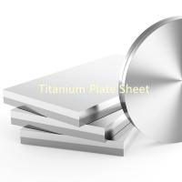 China ASTM B265 / SB265 Titanium Sheet and Plate Thickness 0.3 - 6.0mm 8.0 - 100mm Custom Any Size for sale