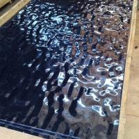 China Water Ripple Stainless Steel Sheet Grade 304 AISI304 Thickness 0.3 - 1.0mm for Decoration for sale