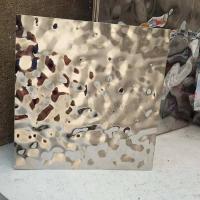 China Water Ripple Stainless Steel Sheet 201 304 For Small / Middle / Big Water Ripple Finishing for sale
