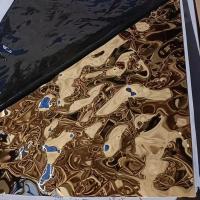 China 304 Stainless Steel Water Ripple Sheets thickness 0.3 - 2.5mm SS Sheet Water Wave Sheet for sale