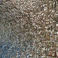China Water Ripple Stainless Steel Plate & Sheet AISI304 Mirror Surface With Laser Film for sale