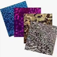 China AISI304 Stainless Steel Water Ripple Sheet 4ft*8ft Embossed Sheet Gold Bule Black Brooze Color for sale