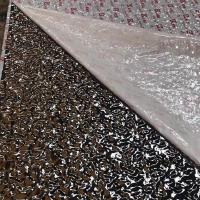 China Mirror Gold Color Water Ripple Stainless Steel Sheet For Ceiling Decoration for sale