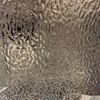 China 304 Water Ripple Pattern Stainless Steel Sheet For Wall Cladding Thickness 0.4 - 3.0mm Thickness for sale