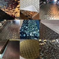 China Laser Film Protect 201 304 316L Stainless Steel Water Ripple Sheet / Water Wave SS Sheet for sale