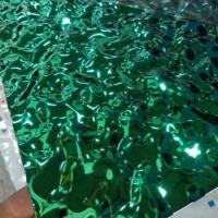 China 1000 x 2000mm 1219 x 2438mm Standard Size Water Ripple Stainless Steel Sheet AISI304 for sale