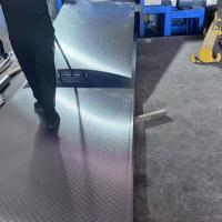 China AISI201 AISI304 AISI316L AISI2205 Stainless Checkered Plate Thickness 0.5 - 8.0mm for sale