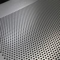 China AISI 201 304 316L Stainless Steel Perforated Sheet Hole Diameter 1mm - 20mm for sale