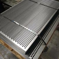 China 2mm Round Hole Perforated Stainless Steel Mesh Sheet 3.5mm Pitch Grade 304 316l for sale